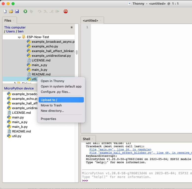 ESP-Now With MicroPython